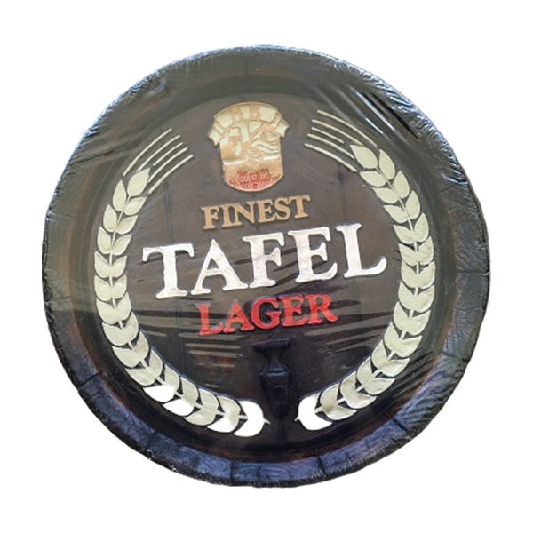 Tafel Lager Barrel End - High quality with an antique wooden finish ...
